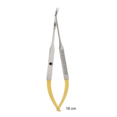 Micro vascular scissors Magic cut 18cm - 125deg angled – REVITI